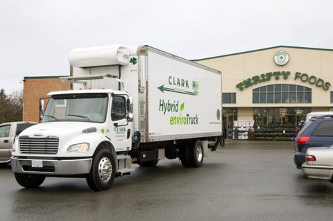 New hybrid-electric delivery truck unveiled in Victoria - Truck News
