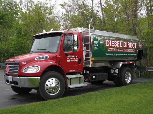 Freightliner builds hybrid truck for on-site fueling service - Truck News