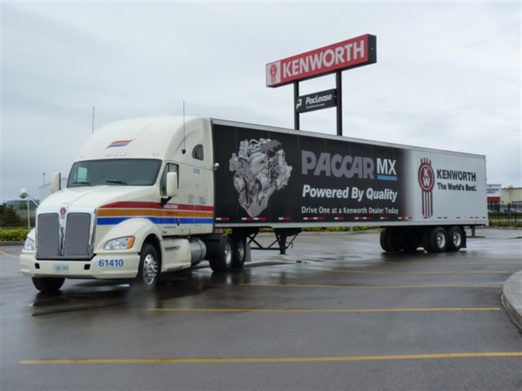 Kenworth T700, Paccar MX to be showcased at Kenworth Toronto today ...