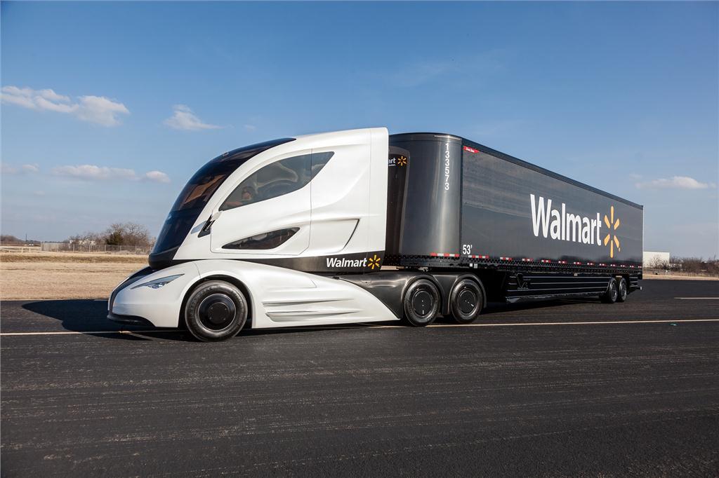 Wal-Mart WAVEs hello to concept truck and trailer - Truck News