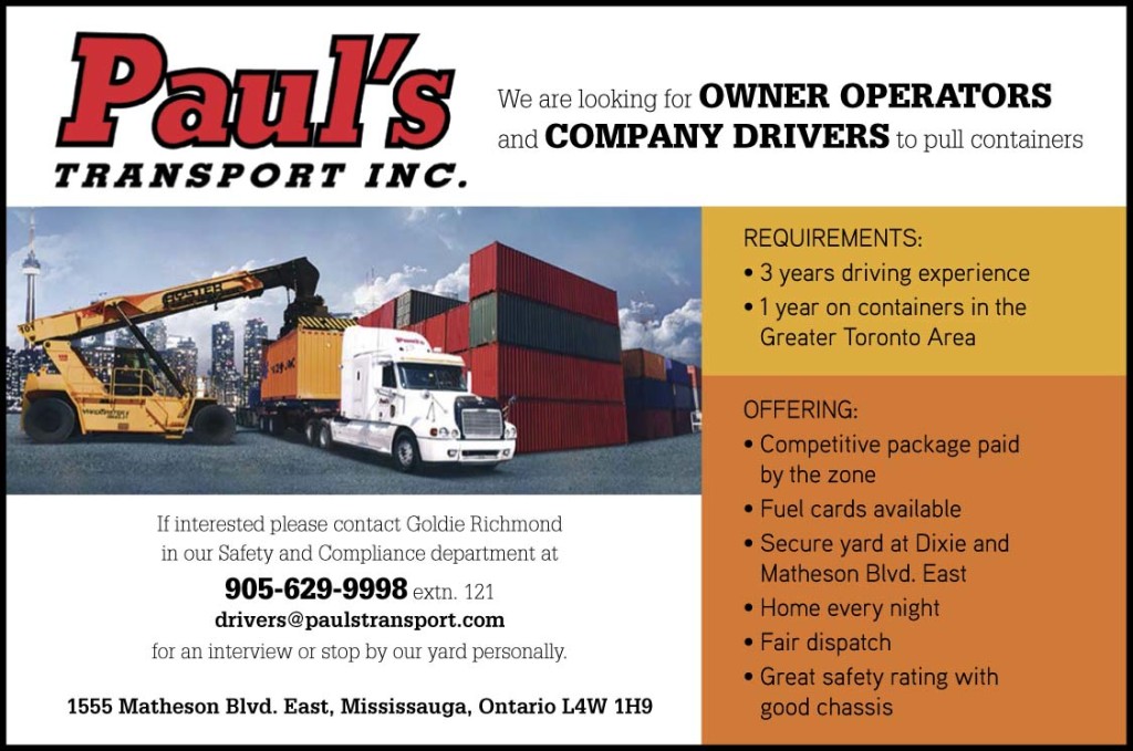 Pauls Transport - Truck News