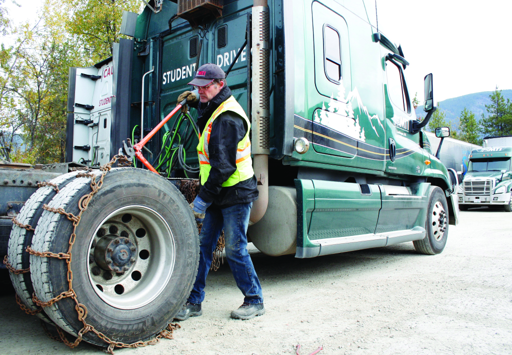 Slap them chains on - Truck News