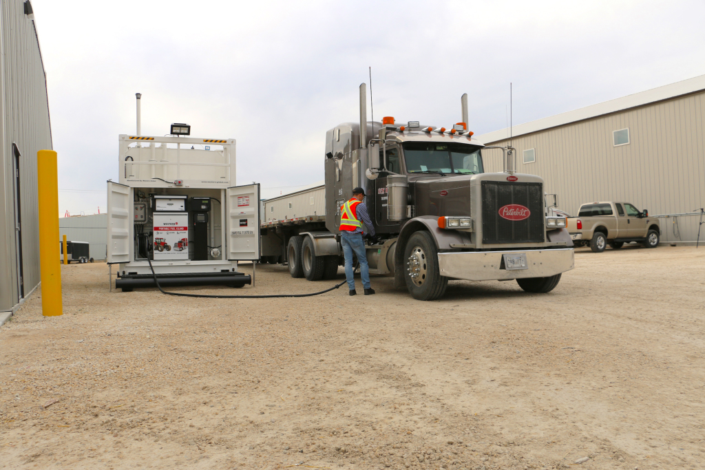 Portable fuel island for commercial fleets - Truck News