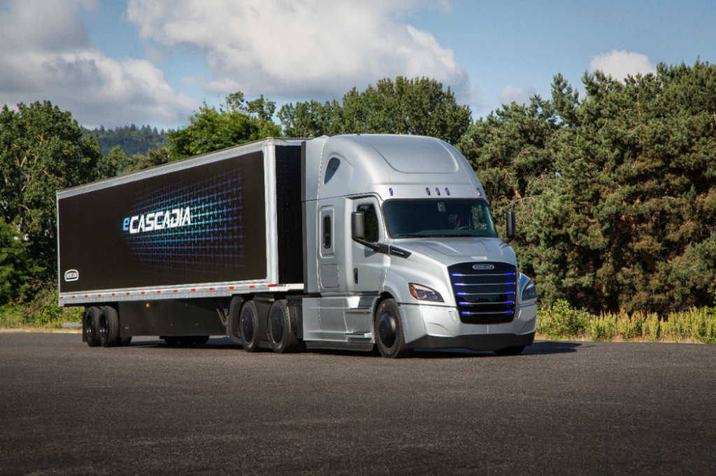 Freightliner debuts electric Cascadia, M2 - Truck News