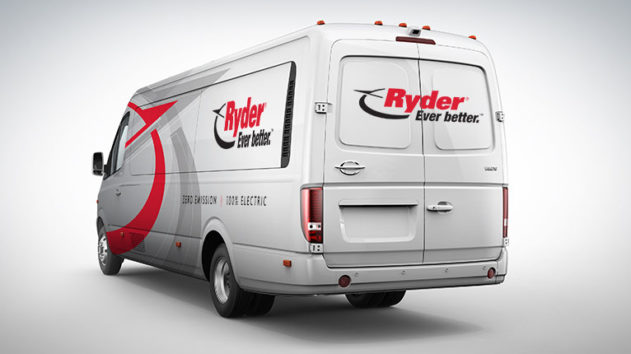 Ryder places order for 1,000 electric vans - Truck News