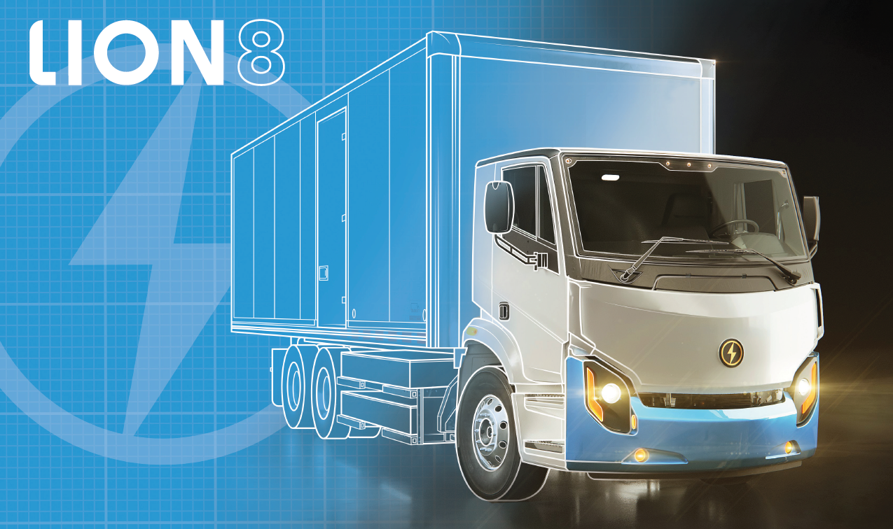 Lion 8 electric truck comes to life in Quebec - Truck News