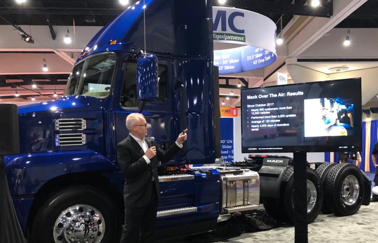 Mack adds Anthem fairing, ELD - Truck News