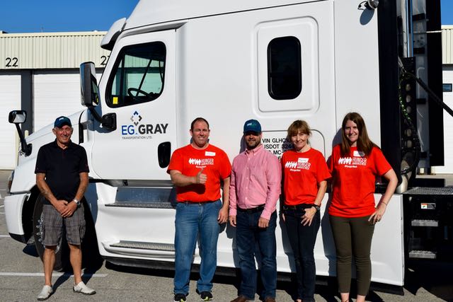 EG Gray Transportation Moves on Hunger - Truck News