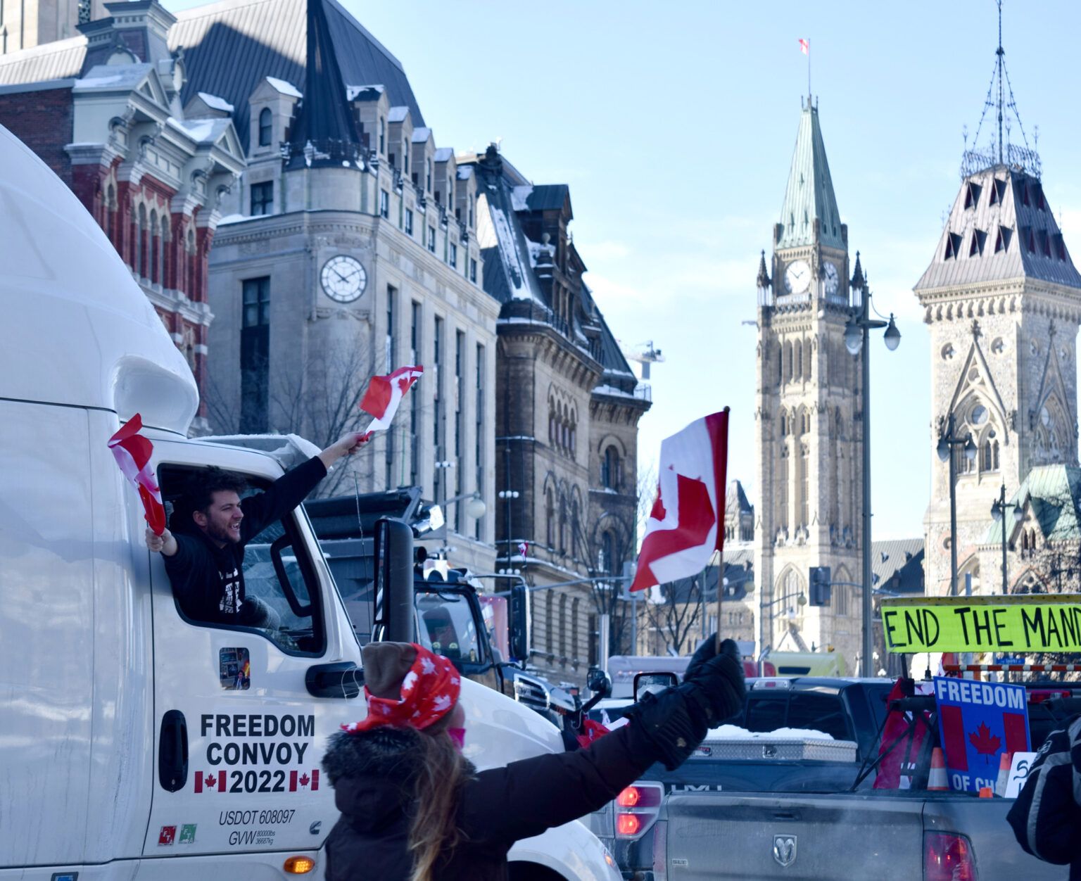 Freedom Convoy reaches Ottawa, protesting vaccine mandates and more ...