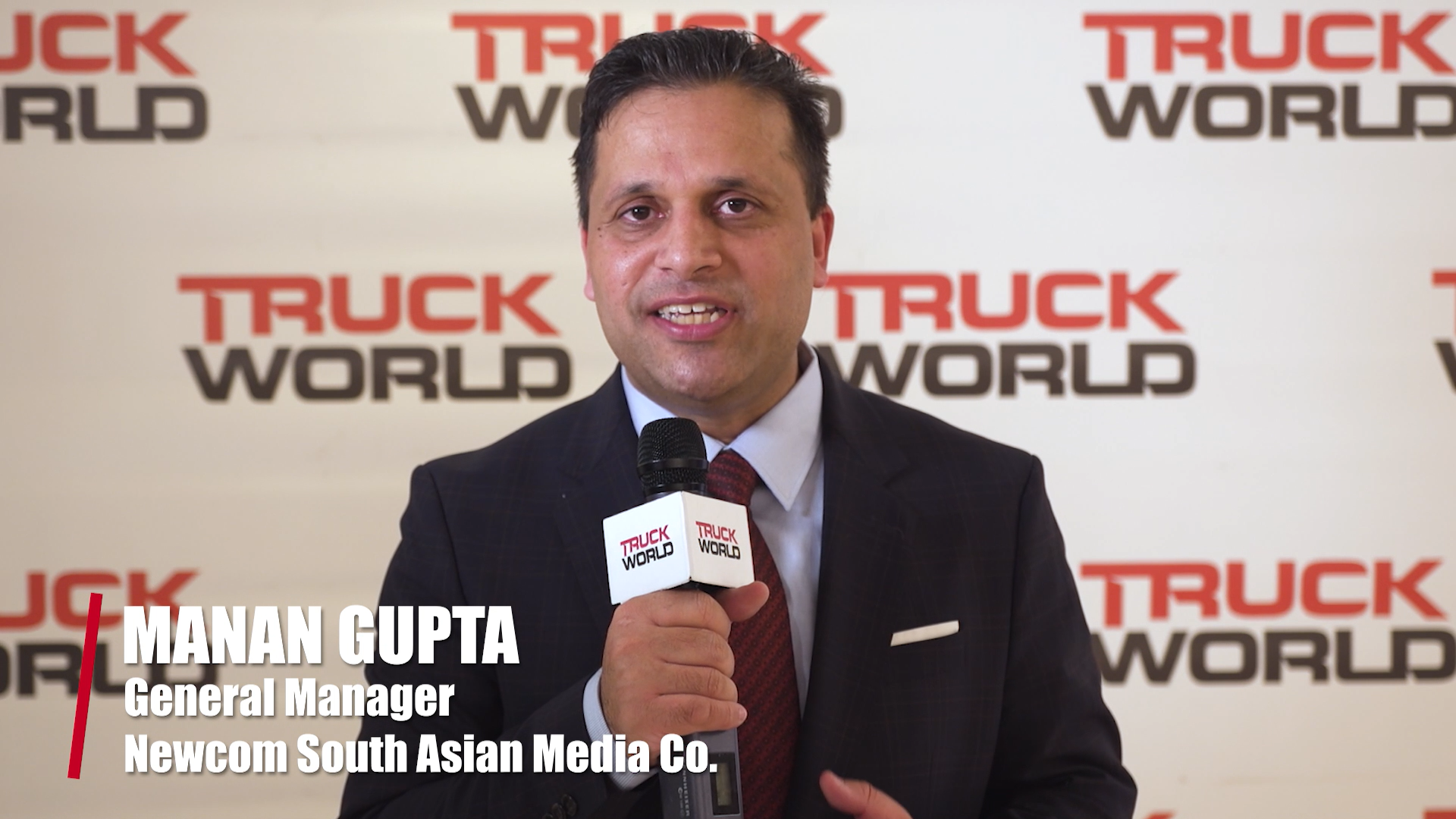 Truck World 2022 kick off event - Manan Gupta - Publisher Road Today ...
