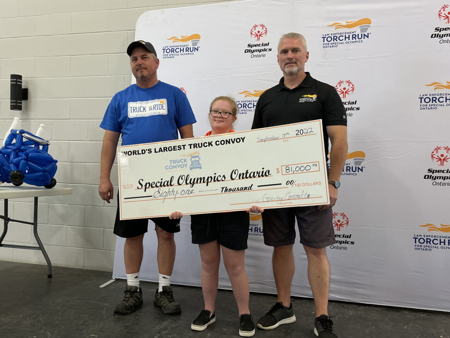 Paris truck ride hauls in $81K for Special Olympics - Truck News