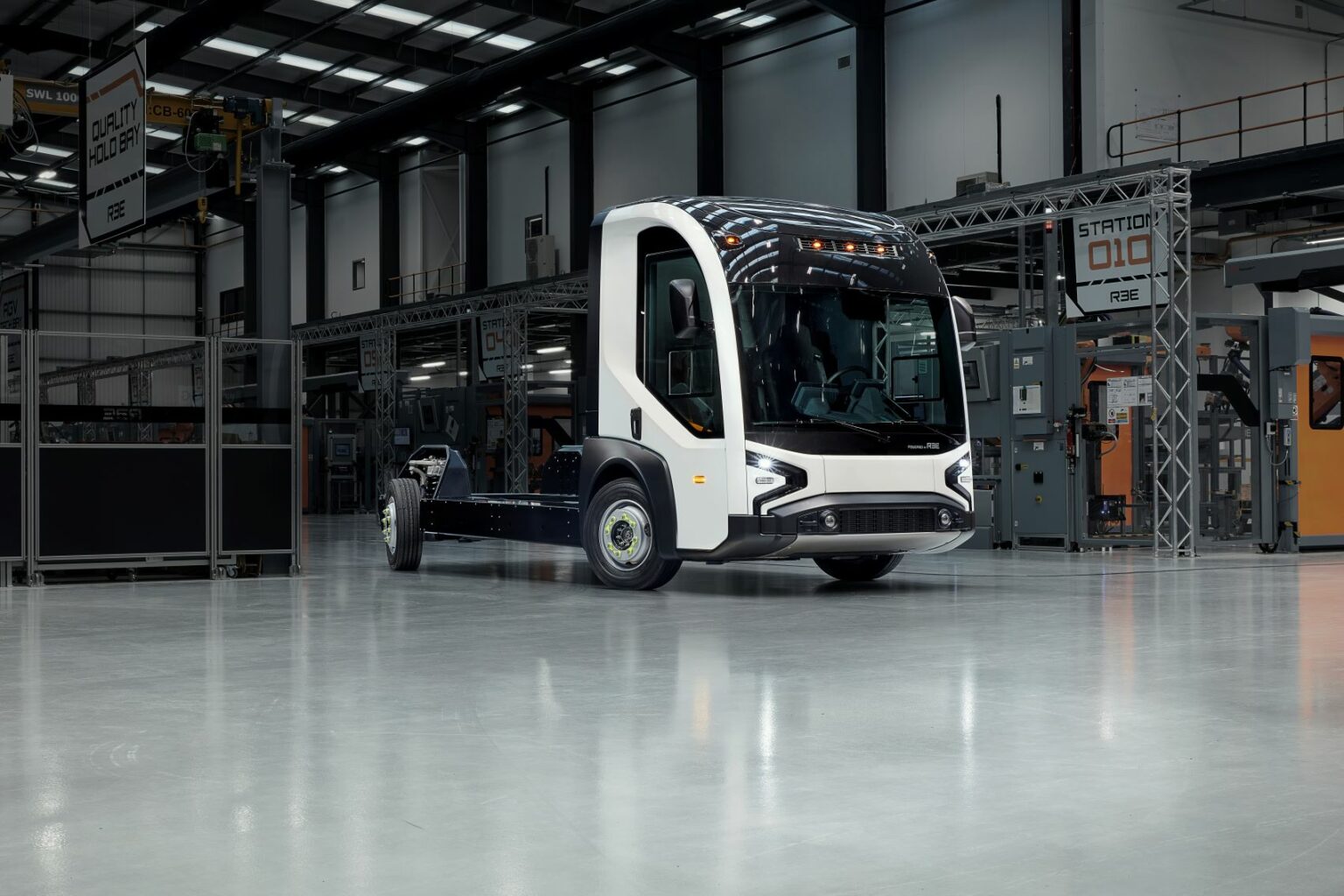 REE Automotive introduces electric truck with fully by-wire ...