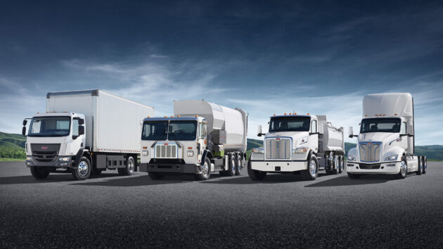 Peterbilt updates EVs, expands line to include vocational Model 567 ...