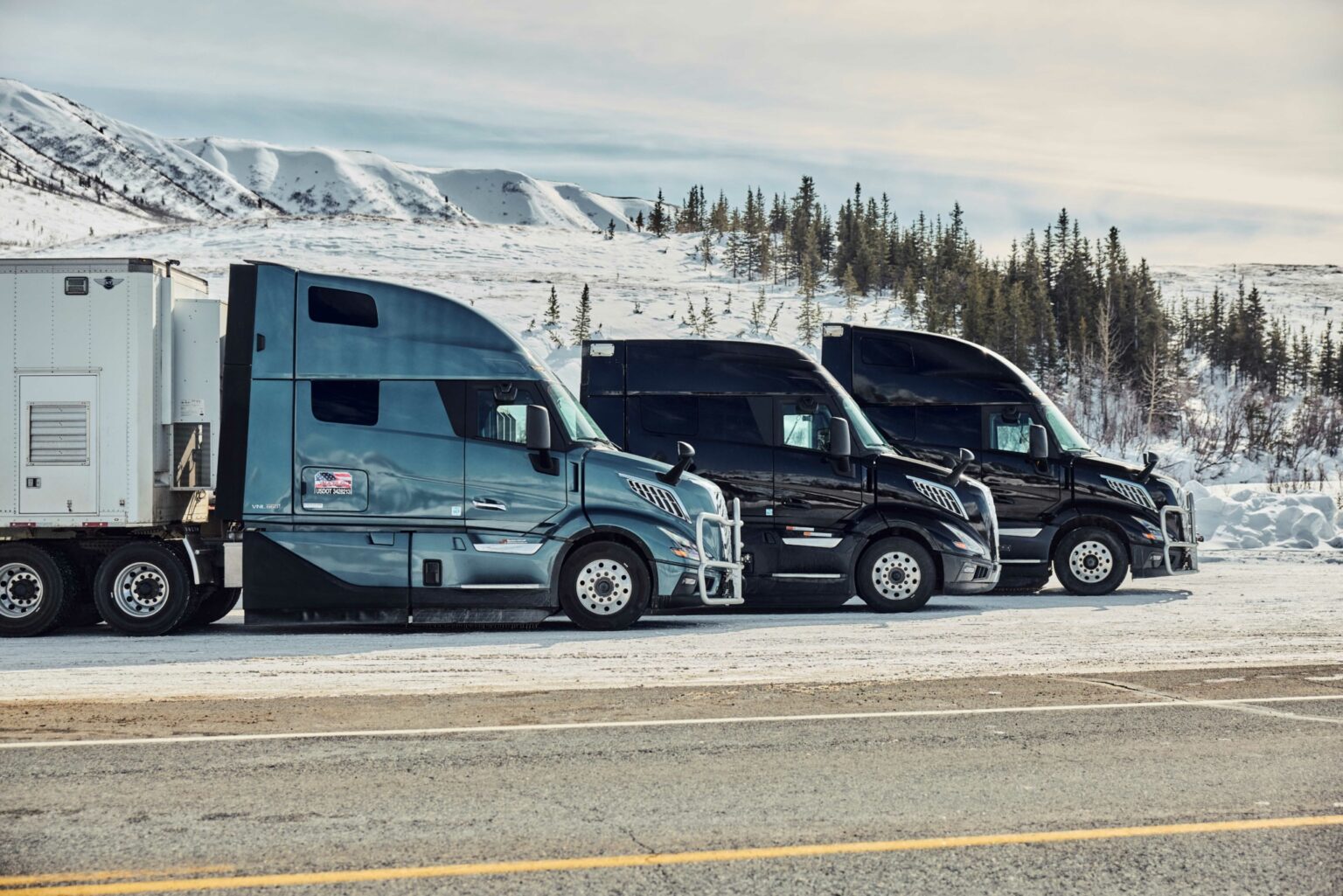 Volvo tests VNL in chilly Alaska - Truck News