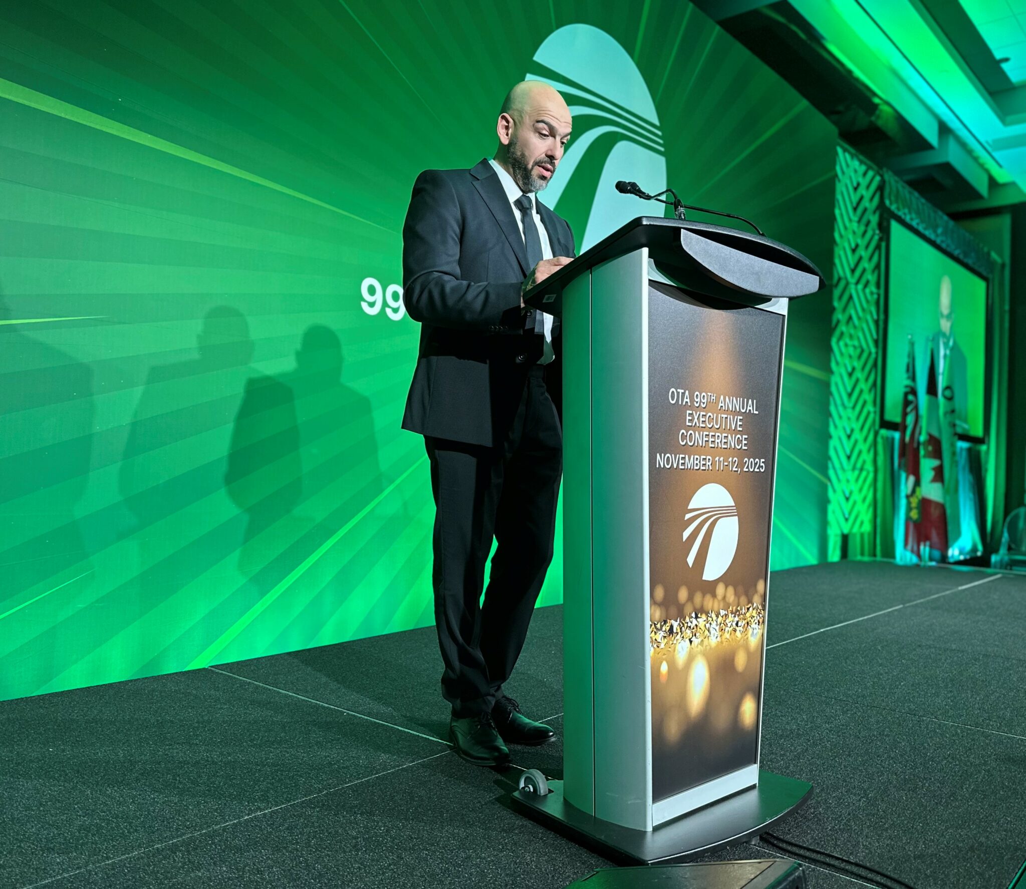 OTA names Elkelouei Driver of the Year, honors Gillmore with Truck Hero award - Truck News